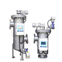 China 6''Automatic Self Cleaning Filter With Scraper And Wedge Shaped Angle For Effective Filtration for sale