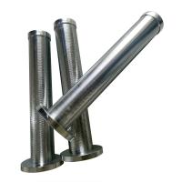 China Stainless Steel Johnson Screen Tube Wedge Wire Resin Traps For Vacuum Infusion for sale