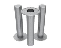 China Long Service Life Wedge Wire Screen Wedge Wire Resin Trap In SS 304 for sale