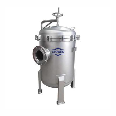 China Bag Filter Housing For Liquid Filtration Automobile Electrophoresis Lithium Battery Purified Solution for sale