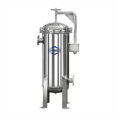 China Stainless Steel Bag Filter Housing For Car Paint And Electrophoretic Paint Filtration Multi Bag Filter for sale