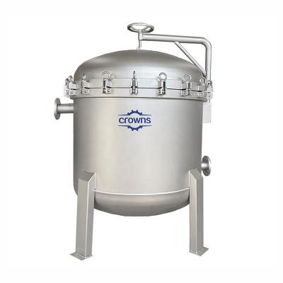 China Stainless Steel 304 316L Antiseptic Effect Gel Electrophoresis Article Spraying Workshop Bag Filter Housing Equipment for sale