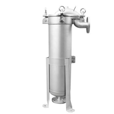 China High Efficiency Herbal Juice Solution Solid Liquid Impurity Filtration Bag Filter Housing System for sale