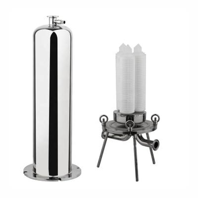 China 100% Integrity Tested Single Multi Cartridge Filter Housing For Mead Aurum Brandy Whisky Tequila Filtra for sale