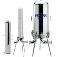 China High Efficiency AISI 316L Liquor Gin Cherry Orange Wine Lenticular Filter Cartridge Housing Machinery for sale