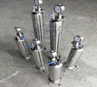 China Economical Stainless Steel Cartridge Filter Housing For Printing And Dyeing Electroplating Industries for sale