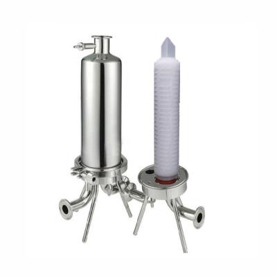 China Economical Stainless Steel Cartridge Filter Housing For Printing And Dyeing Electroplating Industries for sale