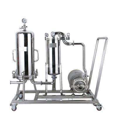 China Industrial Filtration Equipment Stainless Steel Cartridges Filter Housing for Water Treatment for sale
