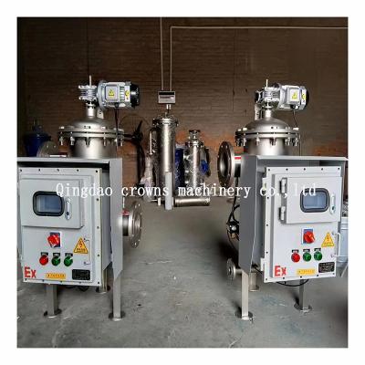 China China Manufacturer Stainless Steel Automatic Self Cleaning Brush Filter Industrial Filtration Equipment for sale