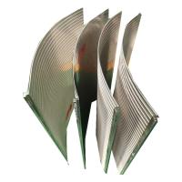 China Stainless Steel 304 Johnson Wedge Wire Screen Sieve Bend Screen Coanda Screen for sale