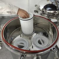 China High Flow High Flux Stainless Steel Pleated Cartridge Filter Housing Industrial Filtration Equipment for sale