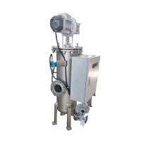 China Continuous Working Automatic Self Cleaning Filter For Coffee Milk Juice Syrup Filtration for sale