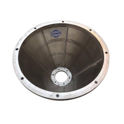 China Stainless Steel Mesh Filter Wedge Wire Centrifugal Basket Coal Dewatering Cylinder Sieve Screen for sale