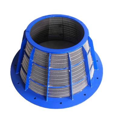 China Stainless Steel Filter Element Centrifuge Basket For Coarse And Fine Coal Industry for sale