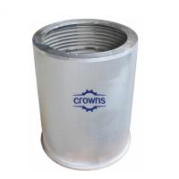 China Stainless Steel Slotted Pressure Screen Basket For Paper Mill for sale