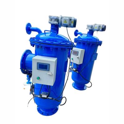 China Outdoor Auto Backwash Screen Filter For Cooling Tower & Sea Water Filtration Automatic Side Stream Self Cleaning Filter for sale