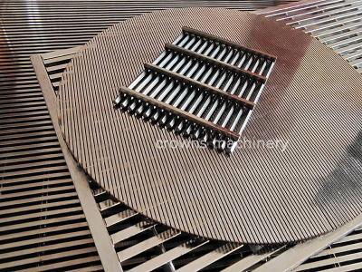 China High quality Customized 304 well screen stainless steel wedge wire screens for sale