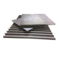 China Stainless Steel Wedge Wire Wrapped Curved Sieve Flat Screen Filter Meshes for sale