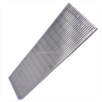 China Stainless Steel Gutter Guard Strainer Downspout Wedge Wire Seen Mesh for sale