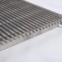 China Real Factory Johnson Type Filtering Mesh Stainless Steel Wedge Wire Screen for sale
