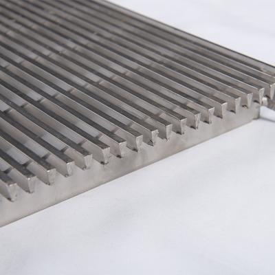 China Real Factory Johnson Type Filtering Mesh Stainless Steel Wedge Wire Screen for sale