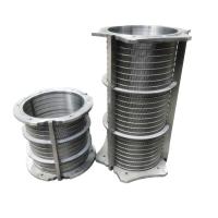 China Stainless Steel 316L Rotary Drum Filter Solid Liquid Separators Wedge Wire Screen for sale