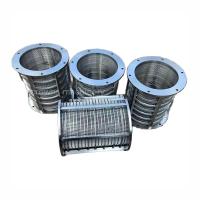 China Stainless Steel 316L Rotary Drum Filter Solid Liquid Separators Wedge Wire Screen for sale