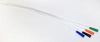 China Disposable PVC / TPU Nelaton Catheter DEHP Free Fr6-Fr24 for sale