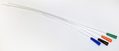 China Disposable PVC / TPU Nelaton Catheter DEHP Free Fr6-Fr24 for sale