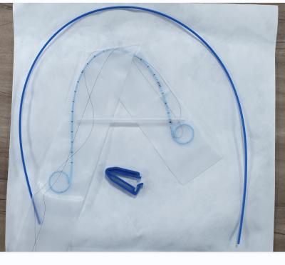 China Soft TPU Double J Ureteral Stent Kit Disposable Smooth Surface for sale