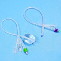 China 22Fr Natural Latex Two Way hydrophilic Foley Catheter Silicone Coated 5cc To 15cc for sale