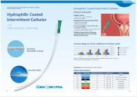 China Men'S Intermittent Urinary Catheters Hydrophilic Coated 12FR 14FR for sale