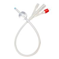 China Disposable Hydrophilic Coated Silicone Catheters for sale