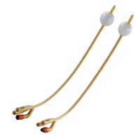 China Indwelling Three Way 18 French Foley Catheter 10cc Balloon Size for sale