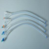 China White All Silicone 3 Way Indwelling Urinary Catheter Hydrophilic Coated for sale