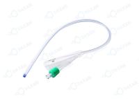 China Nelaton 2 Way Silicone Foley Catheter Balloon FR18 FR24 for sale