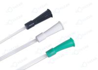 China None DEHP 18FR PVC Nelaton Catheter Hydrophilic Water Sachet Light Green for sale