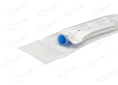 China DEHP Free PVC Hydrophilic Coated Nelaton Catheter 14 Intermittent Urinary Drainage for sale