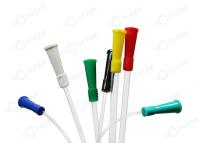 China Prostate Men Hydrophilic Coated Nelaton Catheter Size 10 Blue Yellow Red for sale