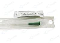 China CH14 14Fr Female Hydrophilic Intermittent Catheter Hot Polished Eyelets for sale