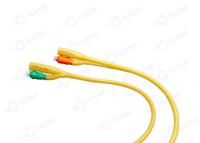 China Silicone Coated 2 Way Latex Foley Catheter Hydropilic 30ml Balloon 10 Inch for sale