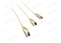 China Silicone Coated 2 Way Latex Foley Catheter Hydropilic 30ml Balloon 10 Inch for sale