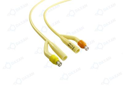 China Ureteral 12FR 2 Way Latex Foley Balloon Catheter Hydropilic Coated for sale