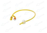 China Ureteral 12FR 2 Way Latex Foley Balloon Catheter Hydropilic Coated for sale