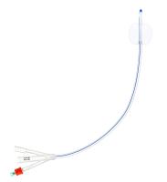 China ODM Sterile 3 Way Silicone Foley Catheter Three Ports 10cc 26fr For Pediatrics for sale