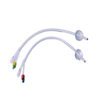 China 100% Silicone 2 Way Foley Balloon Catheter Disposable 18fr 30cc for sale