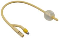 China Disposable Latex Catheter Foley 2 Way Balloon 22FR Without Cytotoxicity for sale
