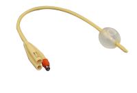 China 15 Inch 12fr Three Way Indwelling Catheter Women Urinary Catheter Irrigation for sale