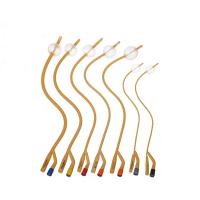 China 26 French Foley Catheter Silicone Coated Latex Foley 2 Way 30cc 250mm for sale