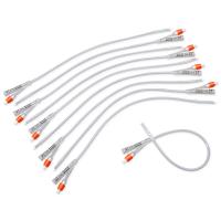 China 22Fr Natural Latex Two Way hydrophilic Foley Catheter Silicone Coated 5cc To 15cc for sale